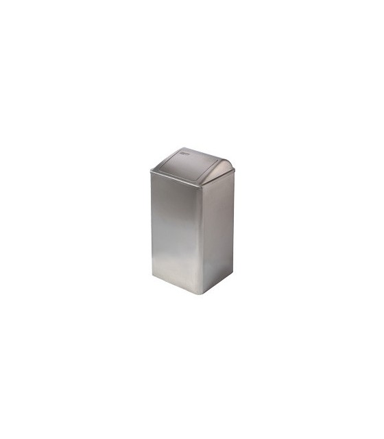 Robust trash cans with a spring-loaded lid - Mediclinics