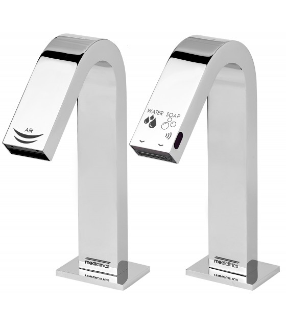 Unique All-in-One hand washing and drying system - Mediclinics