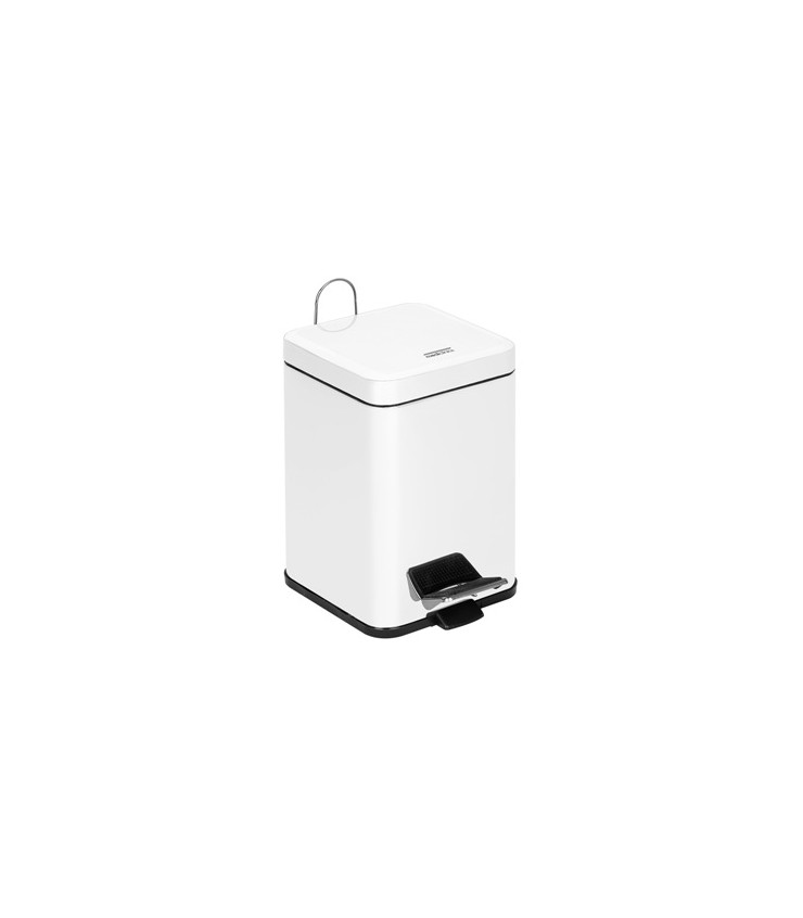 Square body waste bin, 6L of capacity - Mediclinics